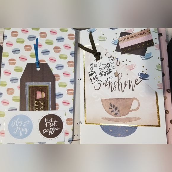 Handmade | Other | Beautiful Handmade Coffee Themed Junk Journal New ...